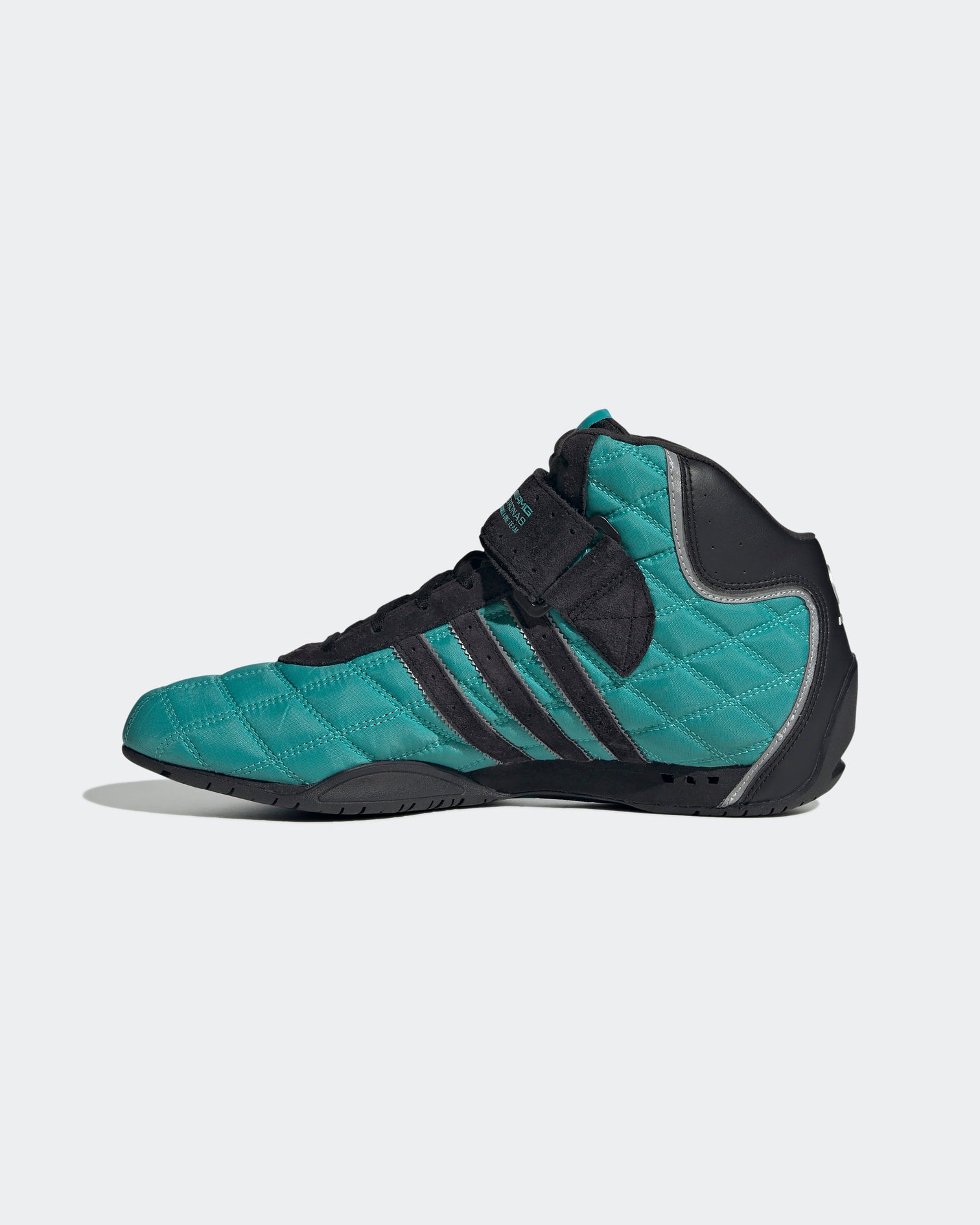Adi Racer Hi Shoes Teal | Official Mercedes-AMG PETRONAS F1 Team Store