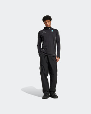 Mens 2025 Mechanics Joggers Black | Official Mercedes-AMG PETRONAS F1 ...
