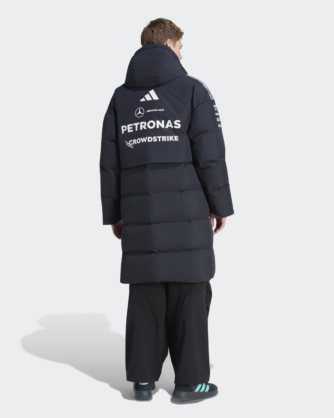 Mens 2026 Team Down Winter Jacket Black | Mercedes-AMG Petronas F1 Team ...