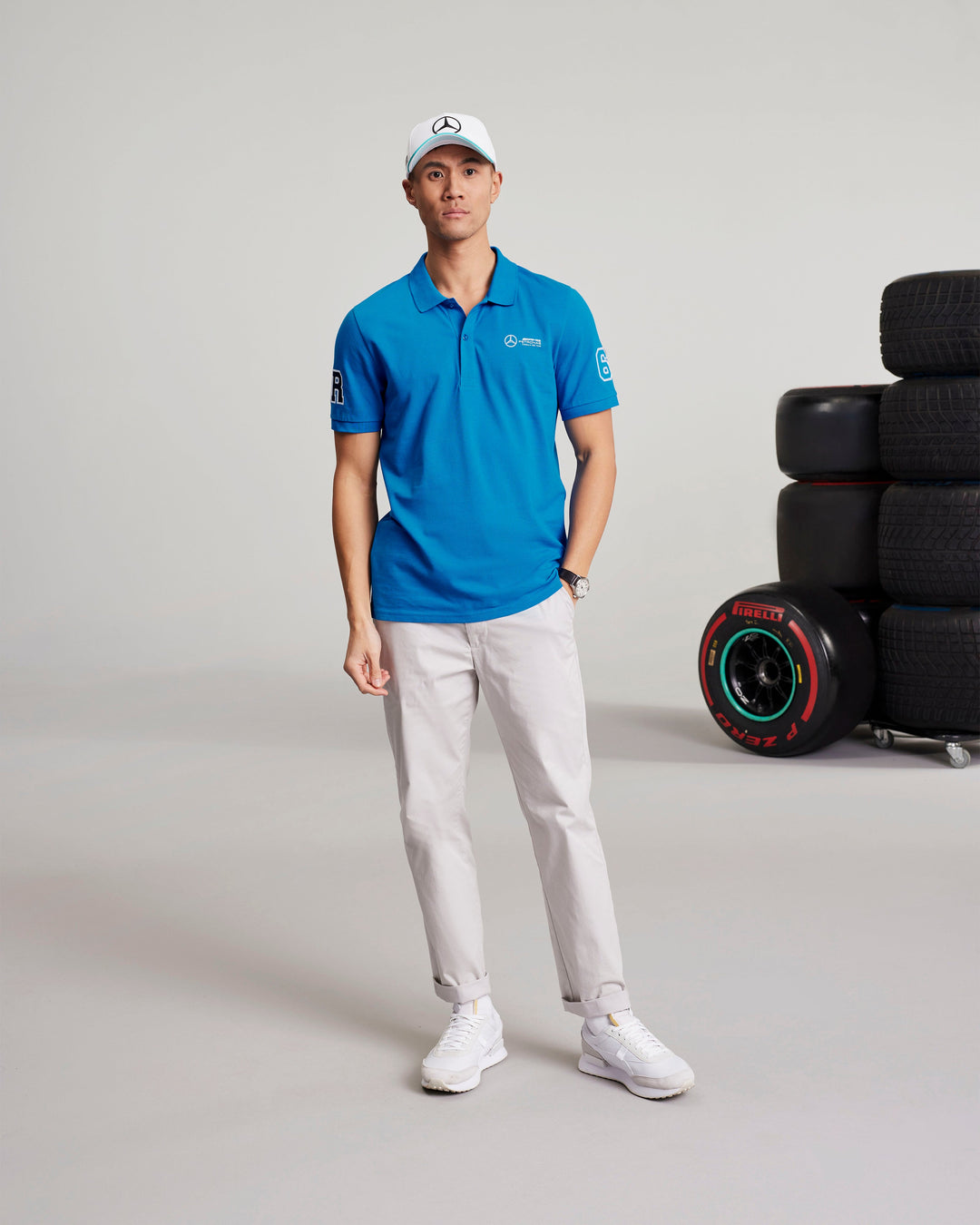 George Russell Polo Shirts | Official Mercedes-AMG F1 Store